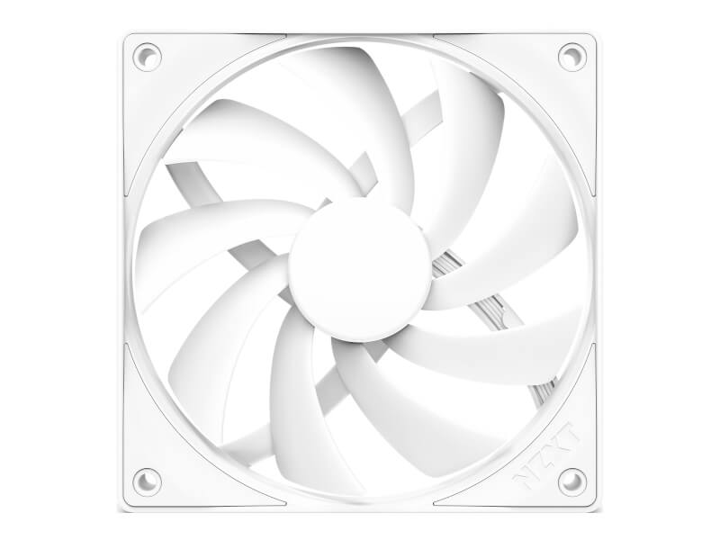 NZXT 120 mm F120Q V2 Quiet Airflow Fan White | K&M Computer