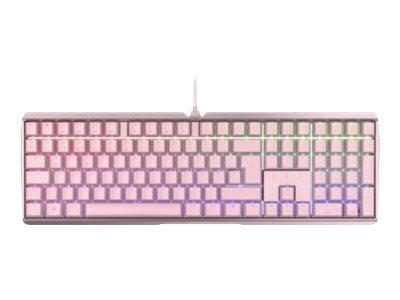 CHERRY TAS MX 3.0S RGB Corded DE-Layout pink MX RED | K&M Computer