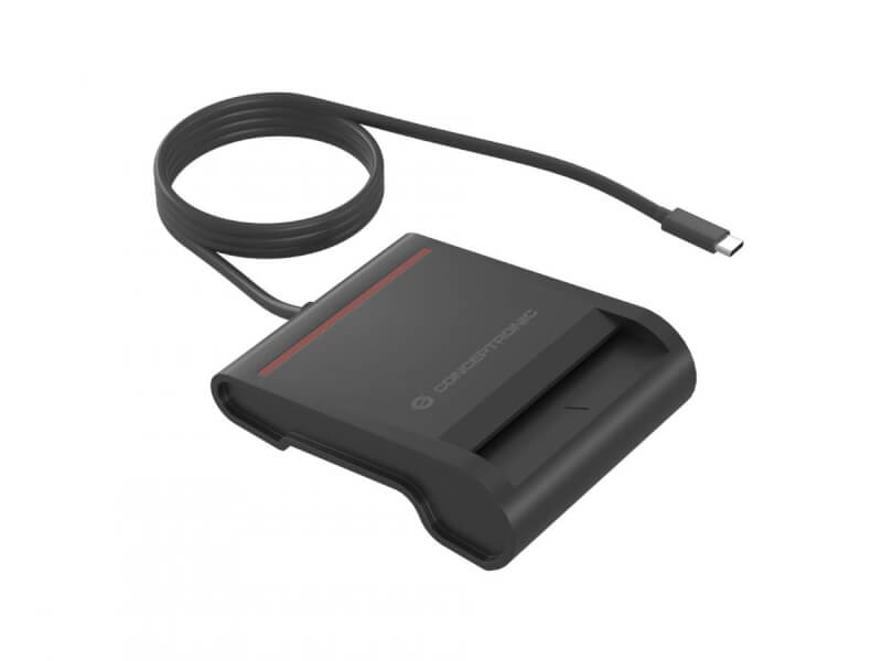 CONCEPTRONIC Smart ID Card Reader USB-C SCR01BC schwarz | K&M Computer